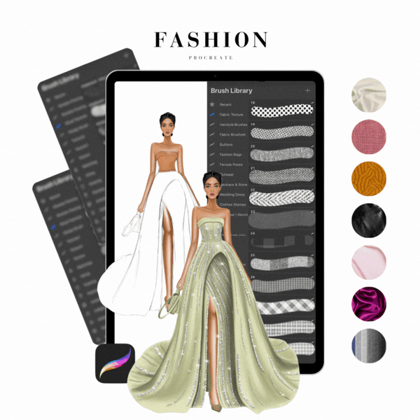 Fashion Procreate - Professional Tools for Fashion Designers